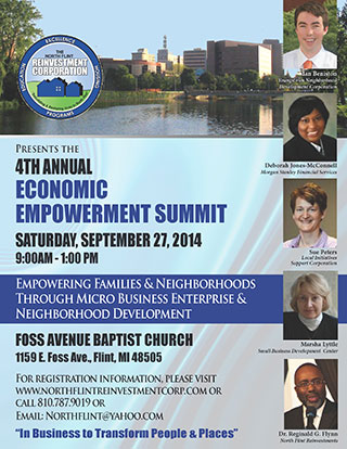 YNDC Executive Director Serves as Keynote at Flint Economic Empowerment ...